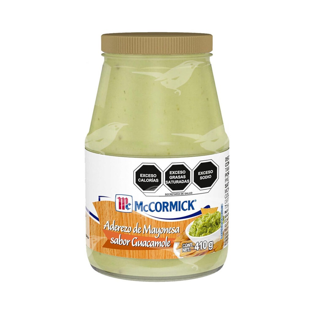 Aderezo de Mayonesa McCormick sabor Guacamole 410 g - Anyhow