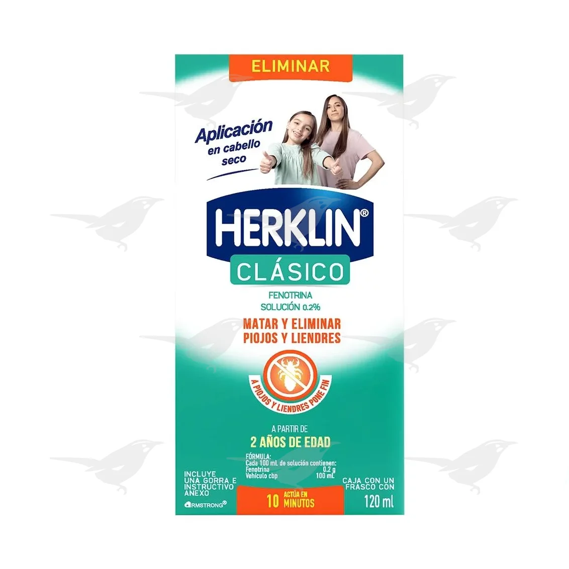 Shampoo Herklin Clasico 120ml - Anyhow Súper a domicilio