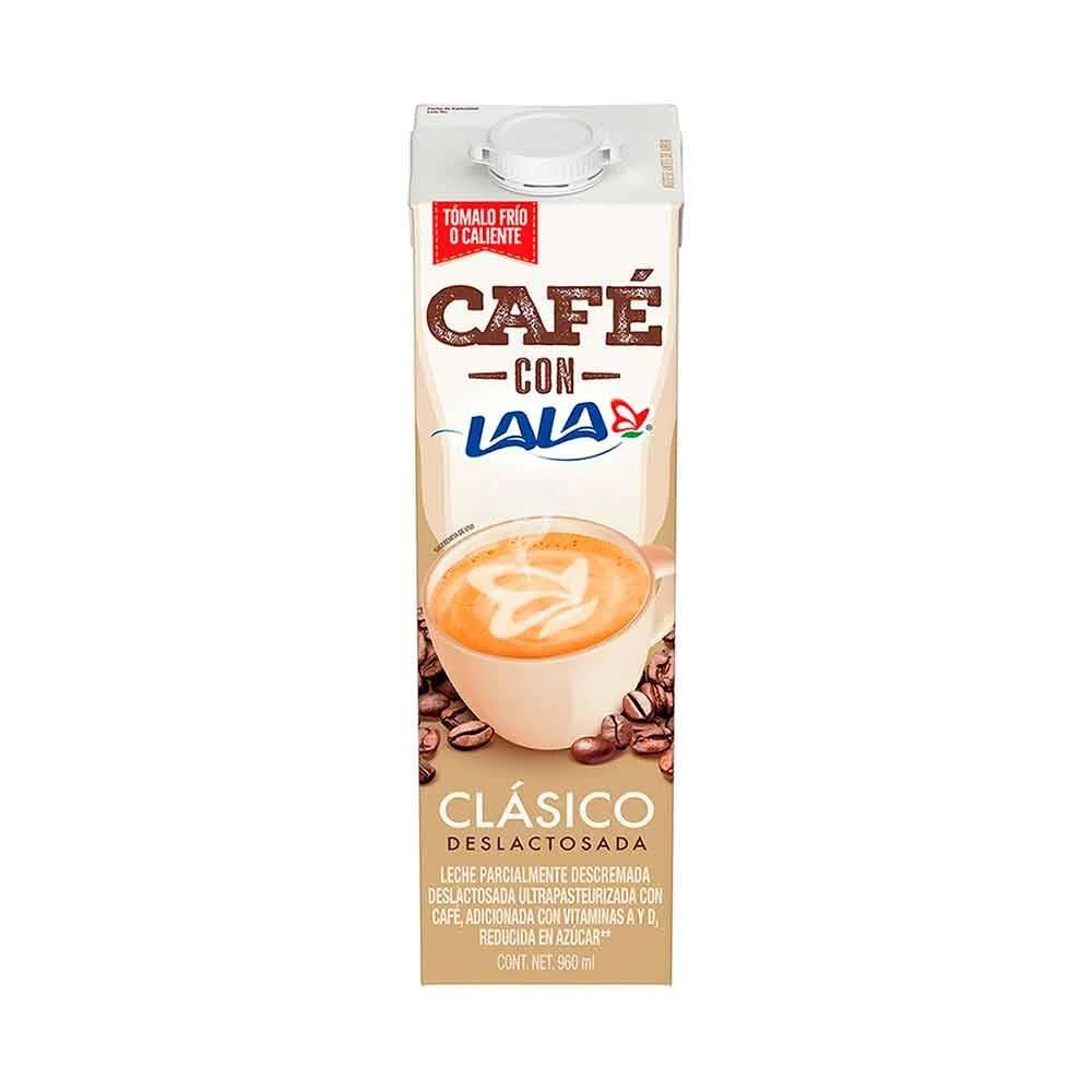 Leche con Café Lala Deslactosada 960 ml - Anyhow Súper a domicilio